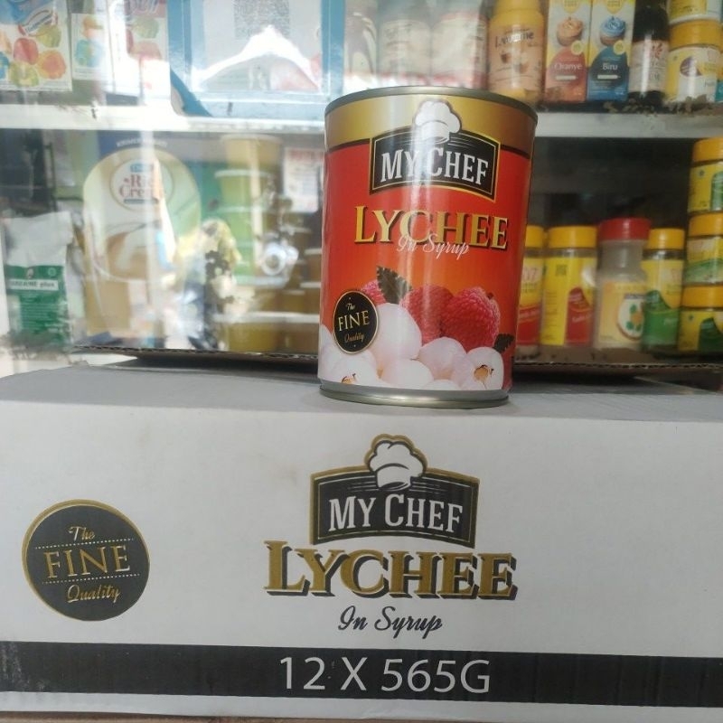 My Chef Lychee (Canned Lychee Fruit) | Shopee Philippines