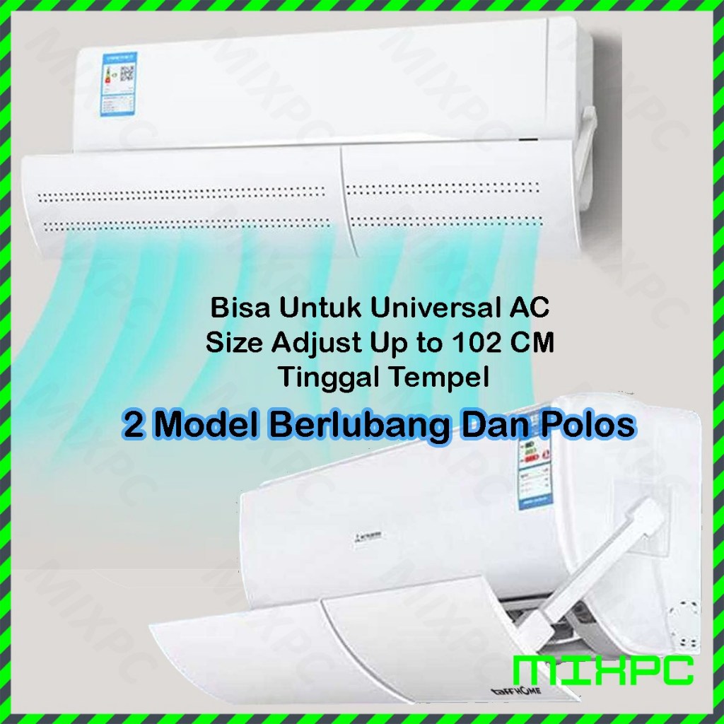 Ac Deflector, Portable Adjustable ac Windbreaker Gutter, Model for 0.5 ...