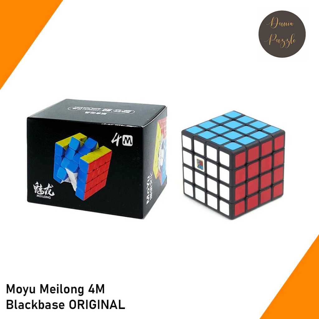 Rubik 4x4 Moyu Meilong 4M 2020 Blackbase ORIGINAL | Shopee Philippines