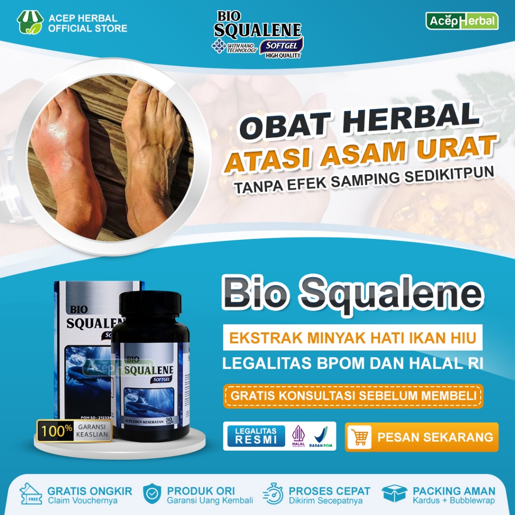 Bio Squalene Drug Gout Bone And Joint Pain Pinched Nerve Swelling Foot ...