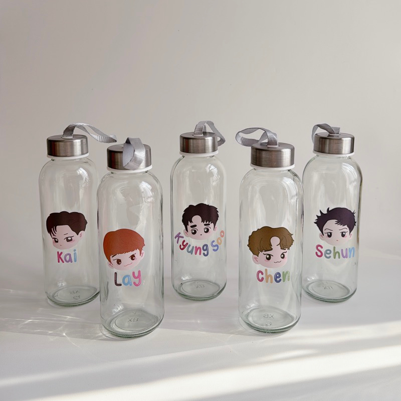 Pipolio: EXO edition | Aesthetic Drinking Bottle | Aesthetic Tumbler ...
