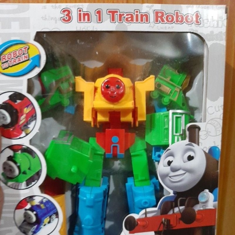 Train robot toy/deformation train robot | Shopee Philippines