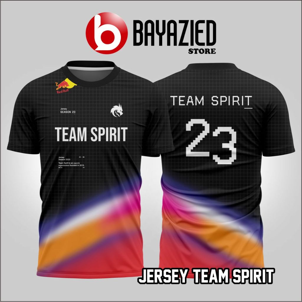 New TEAM SPIRIT BLACK EDITION JERSEY | Shopee Philippines