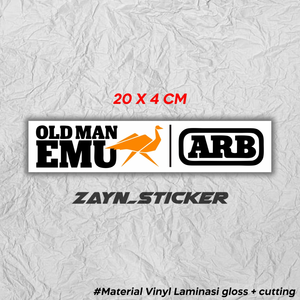 STICKER OLD MAN EMU ARB SUSPENSION | Shopee Philippines