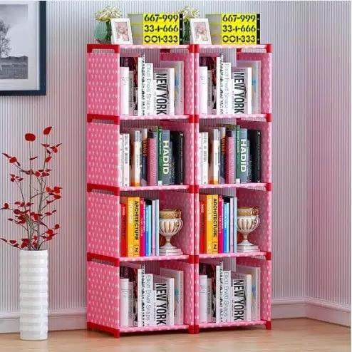 [Free shipping 100%] SHENAR 2X5 BOOKSHELF FITS MANY SHELVES 4 TIER ...