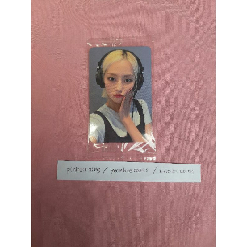 El7z UP yeeun Ktown4u POB 7+UP Cheeky PC benefit photocard PO event R1 ktown clc jang yeeun ...