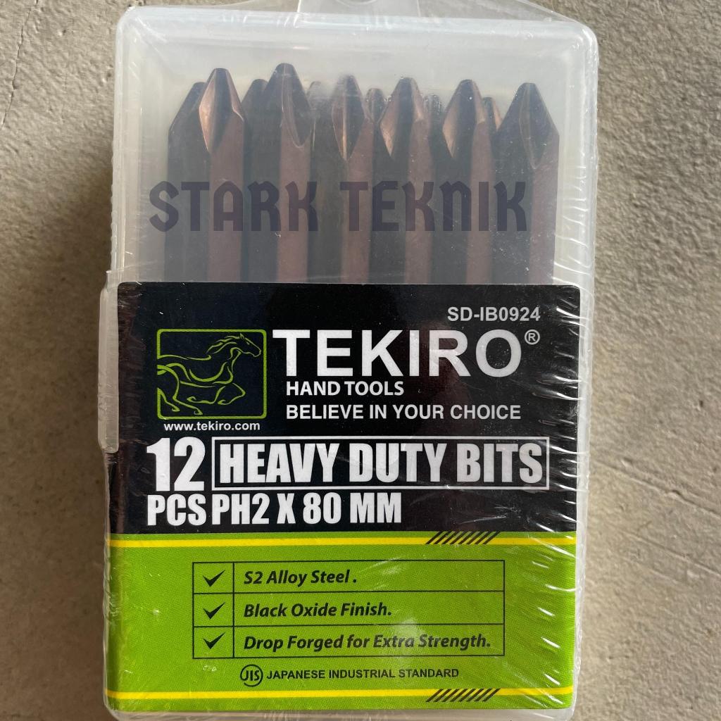 MATA Tekiro Knock Screwdriver Bits / Heavy Duty Bits PH2x80mm - PH-2 ...