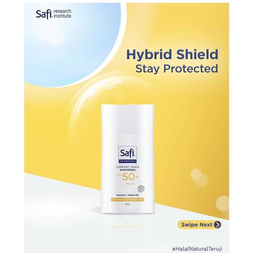 Safi SUN Essentials Comfort Touch Sunscreen SPF 50+ PA++ | Shopee ...