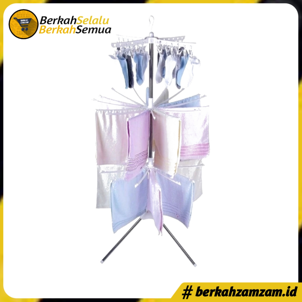3 level tower clothesline | Shopee Philippines