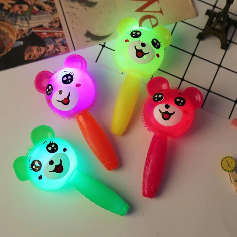 Children's Toys Rubber Sticks With Sounds And Color Lights | Shopee ...