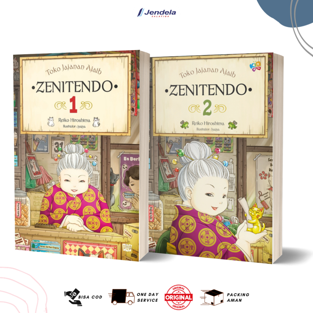 Novel Magic Snack Shop Zenitendo 1&2 by Reiko Hiroshima (Fushigi ...