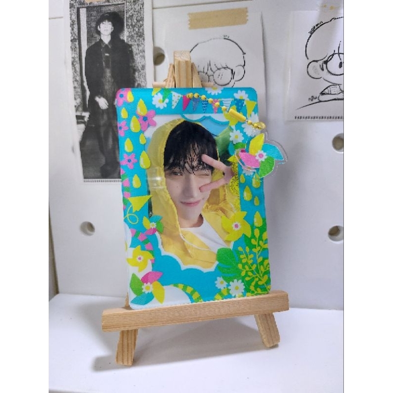 Photocard holder cahol acrylic/acrylic 2 sides Seventeenth Heaven ...