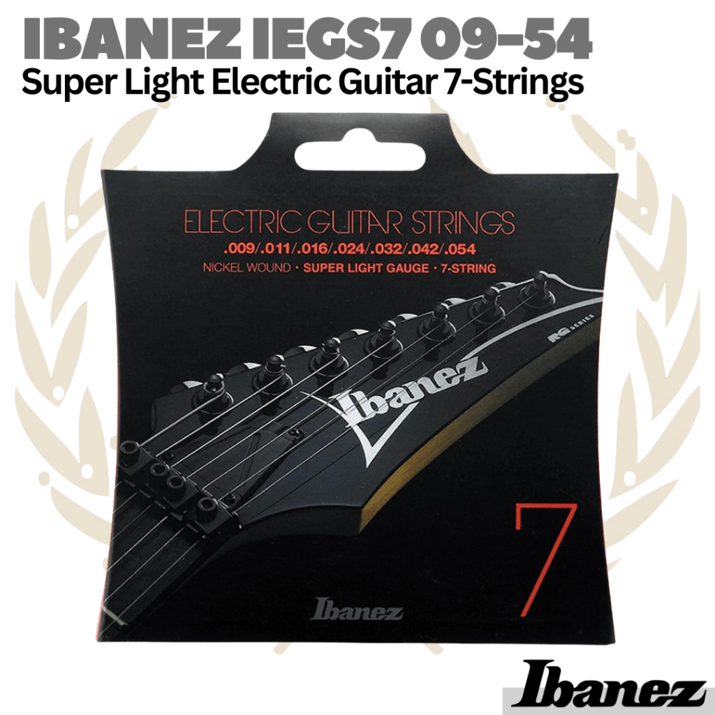 IBANEZ IEGS7 09-54 Super Light Electric Guitar 7-Strings | Electric ...