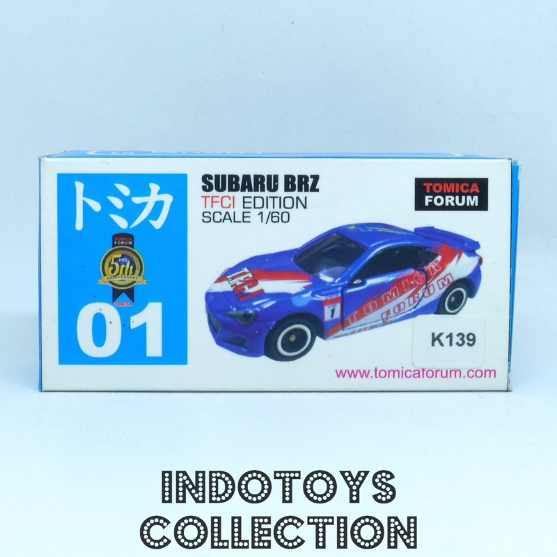 Tomica Custom ~ Subaru BRZ TFCI Edition 01 | Shopee Philippines
