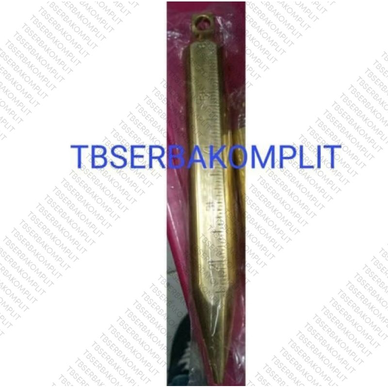 PUTIH Richter Stainless / Brass Pendulum Taper Length Scale 15cm total ...