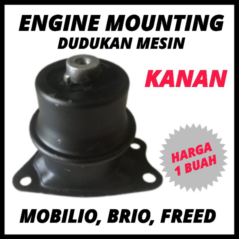 MESIN Engine Mounting Right Engine Mount Freed, Mobilio, Brio | Shopee ...