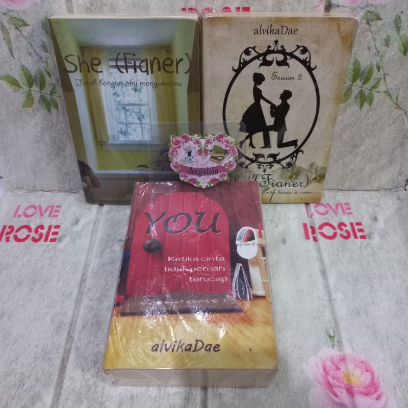 Alvikadae Novel Book Set Package (3 Books) | Shopee Philippines