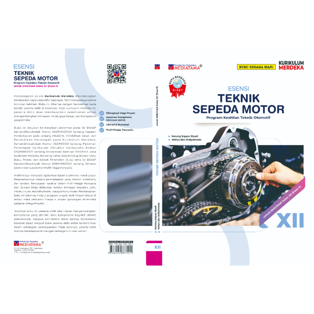 Essence - MOTORCYCLE ENGINEERING for Class XII SMK/MAK (Phase F ...