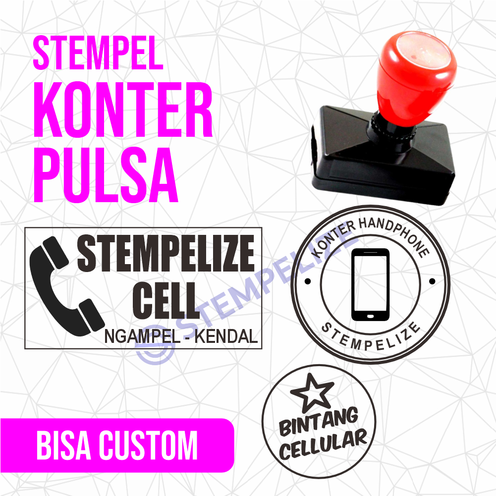 Credit Counter Stamp / HP Counter / Cellular Cell Shop | Shopee Philippines