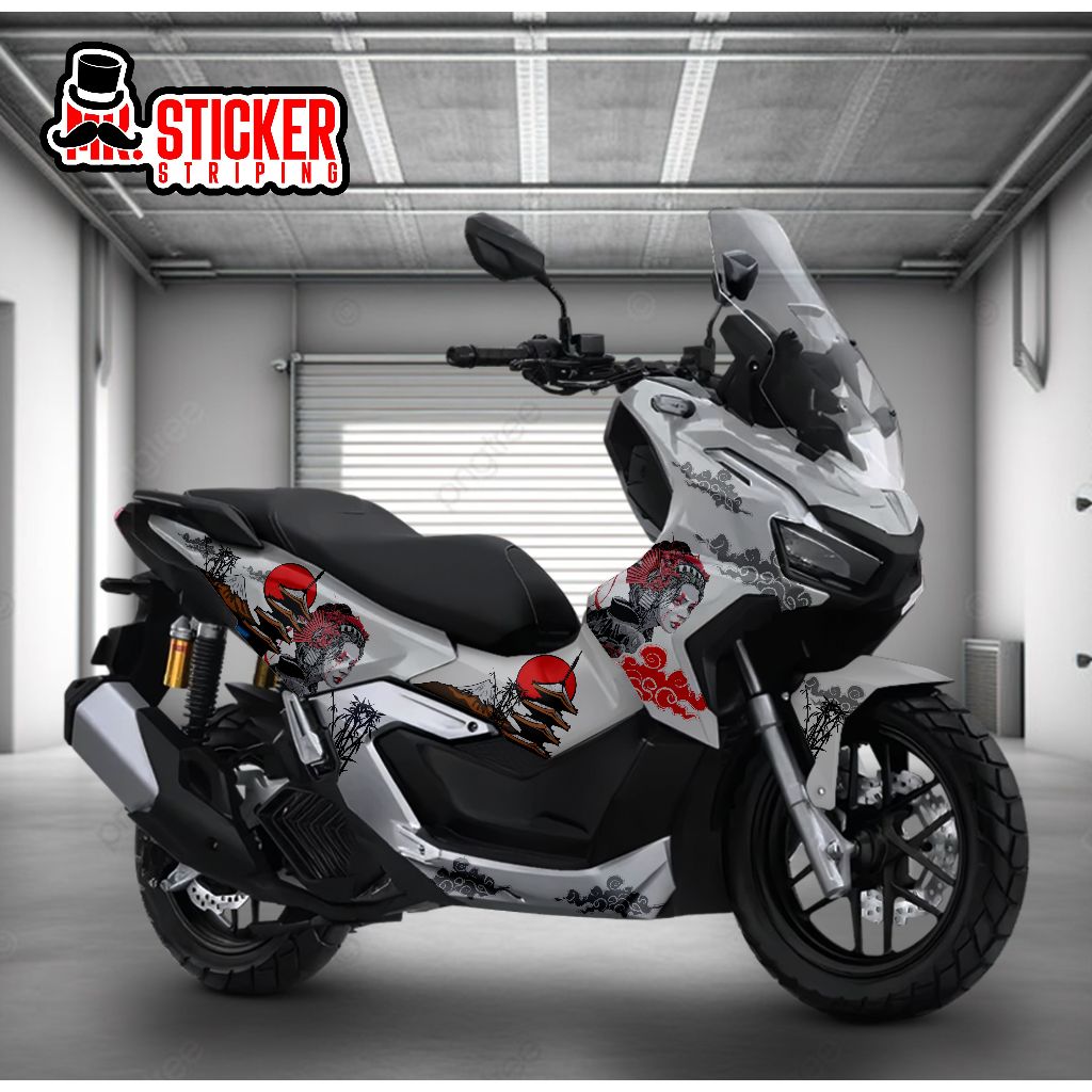 Honda ADV 160 ADV 150 Decal full body custom sticker free design ...