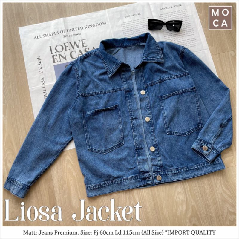 Liosa JACKET BY MOCA | Shopee Philippines