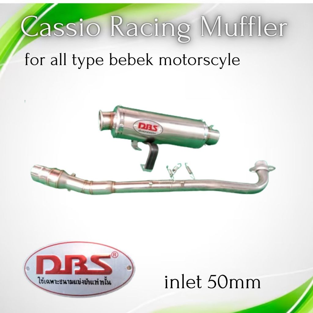 Exhaust racing dbs all Duck supra vega jupiter karisma shogun c70 (Unit ...