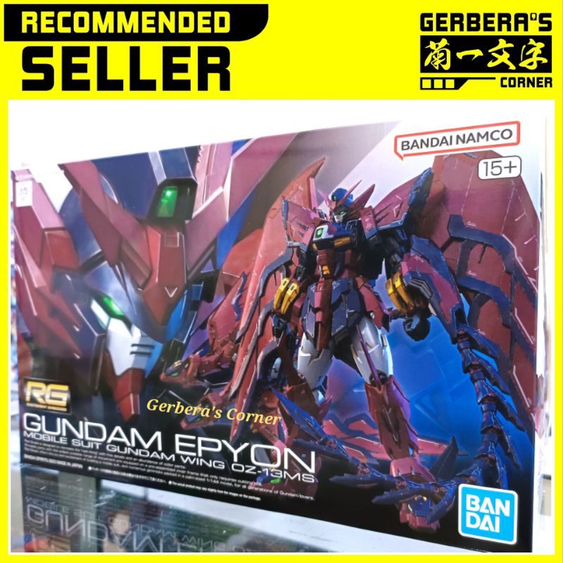 Rg Epyon Gundam Bandai Original | Shopee Philippines