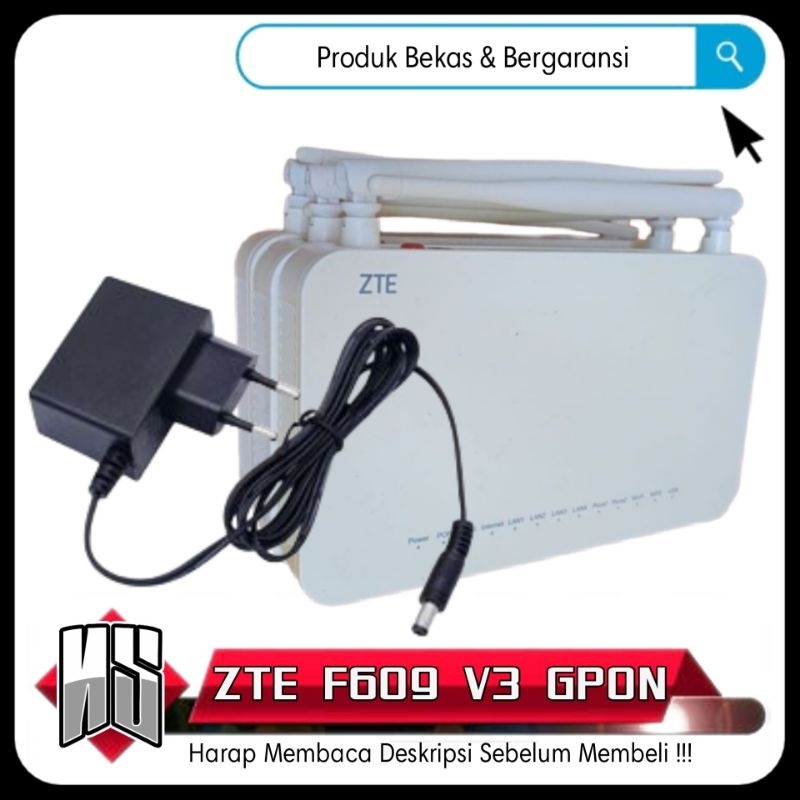 ZTE F609 V3 GPON PORT BLUE PLUS ADAPTER | Shopee Philippines