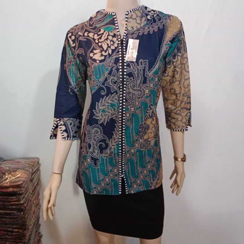 Blouse batik cap-capan Tosca original arta batik super KODE 55 batik ...