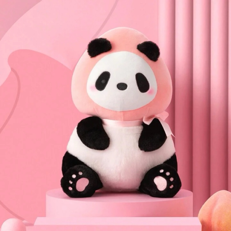 Bali Miniso China Panda Peach Scent Plush Toy Penguin Plush Toy Doll ...