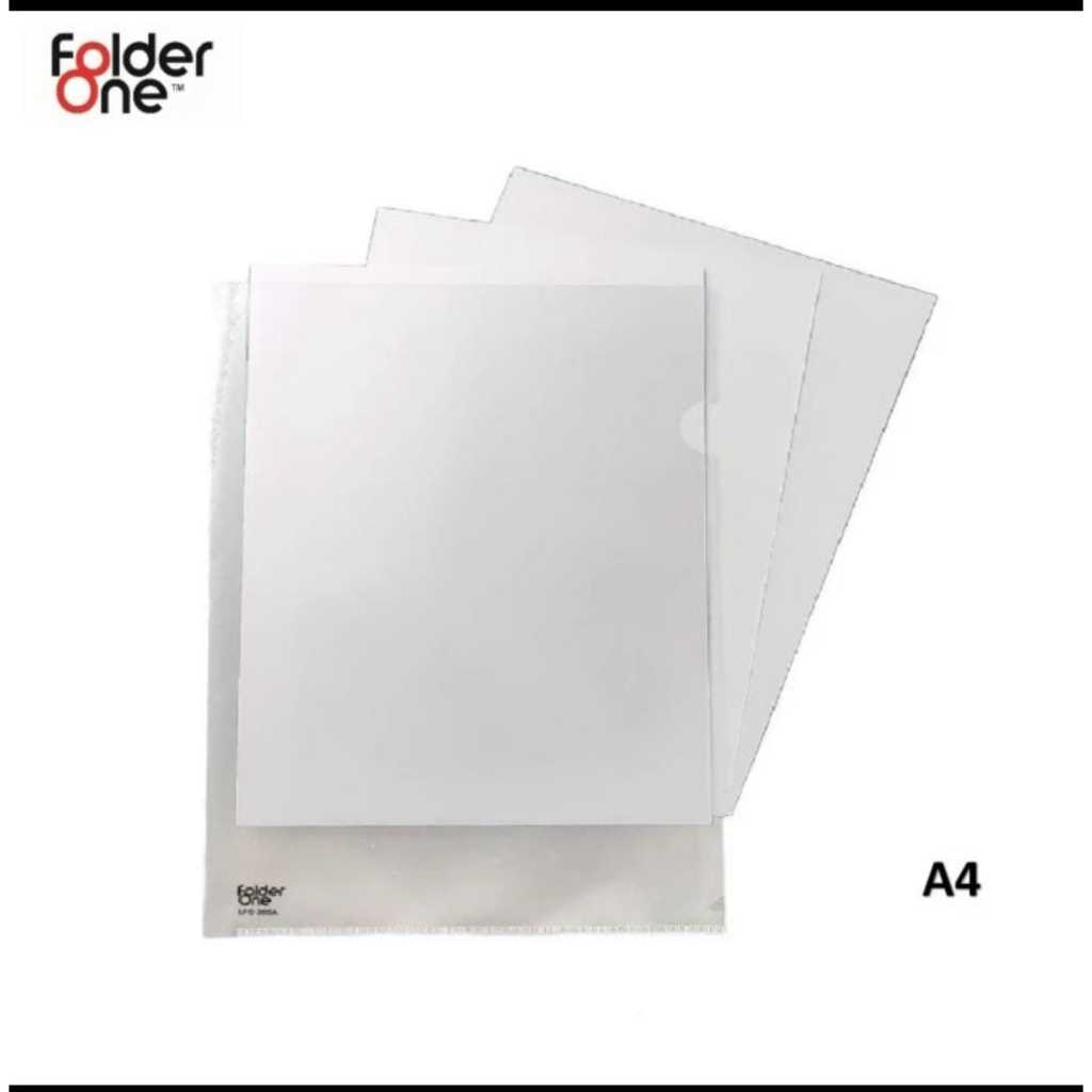 Map L A4 EMBOS / Clear Map A4 Orange Peel MY FOLDER (1LUSIN ...