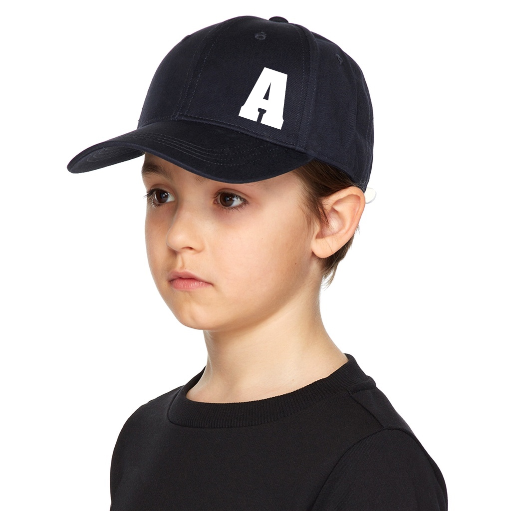 Children's Initial Hat Children's Baseball Cap Letters a ...