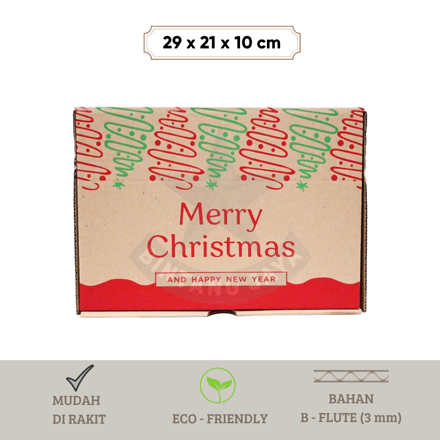 Cardboard/box Hampers Christmas (Kardus Happy New Year 29 x 21 x 10 cm ...