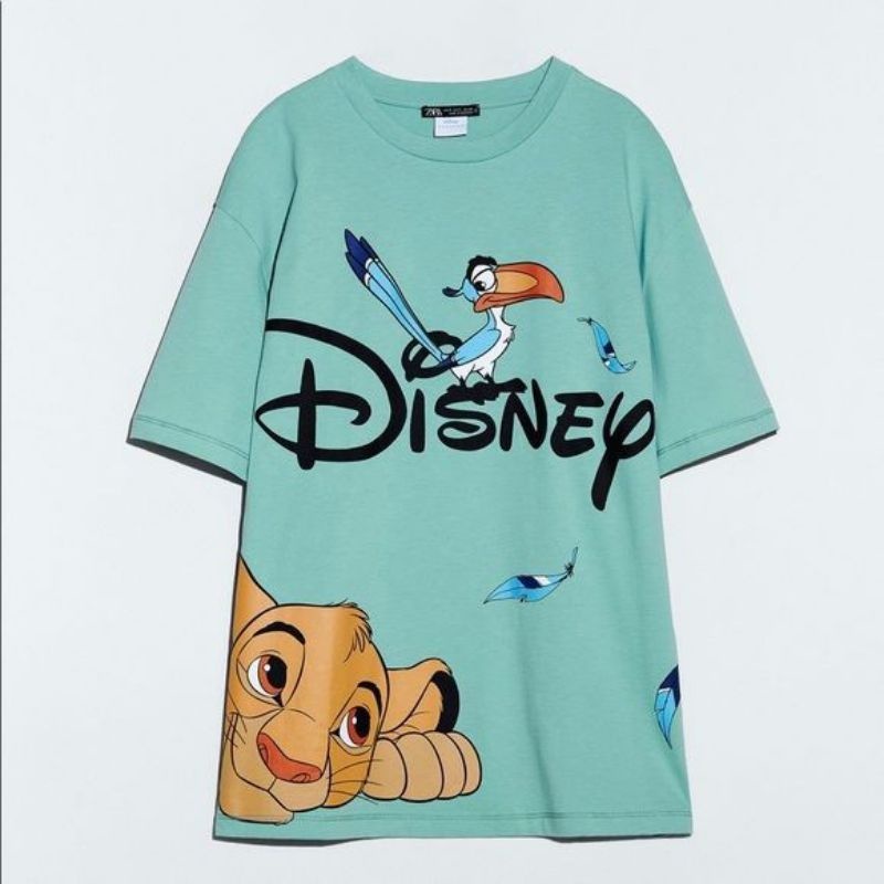 KATUN Zara disney simba sage Women's T-Shirt Top Short Sleeve Cotton ...