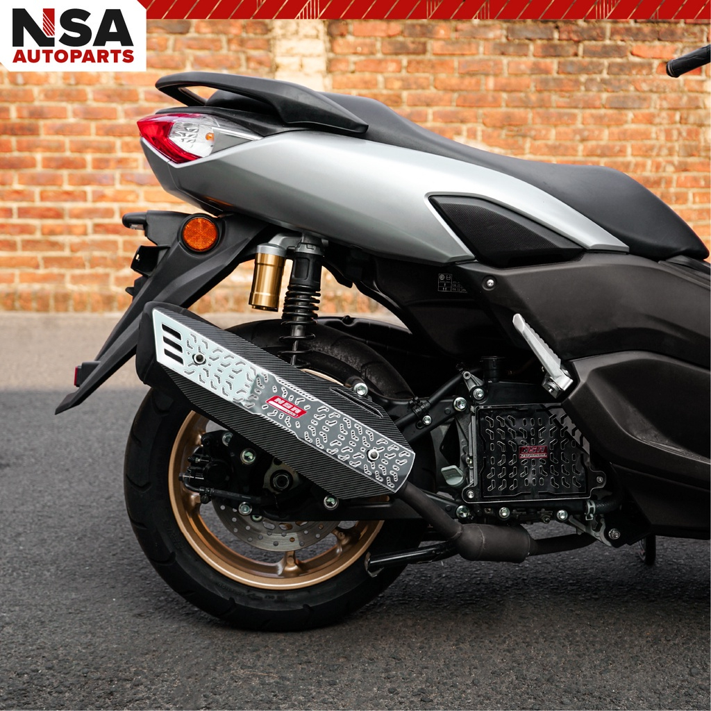 NSA NMAX NEW LIMITED EDITION SERIES EXHAUST COVER NMAX NEW 2021 2022 ...