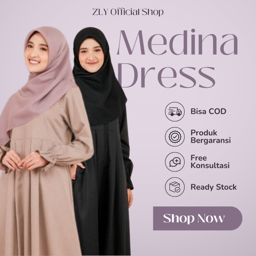 Latest Premium Teenage Gamis, Contemporary Korean Style Model, Medina ...