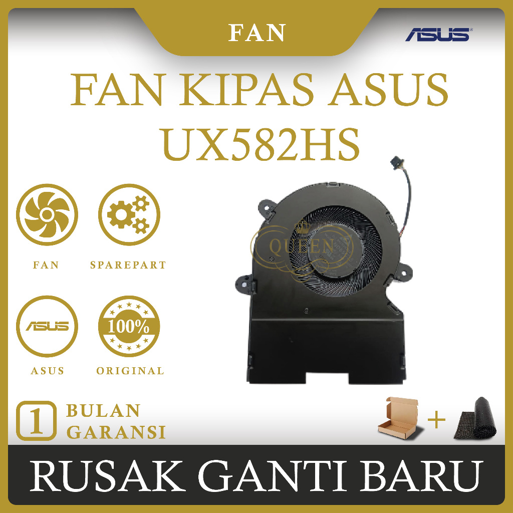Asus Zenbook Pro Dou 15 UX582 (CPU) LAPTOP FAN ORIGINAL | Shopee ...