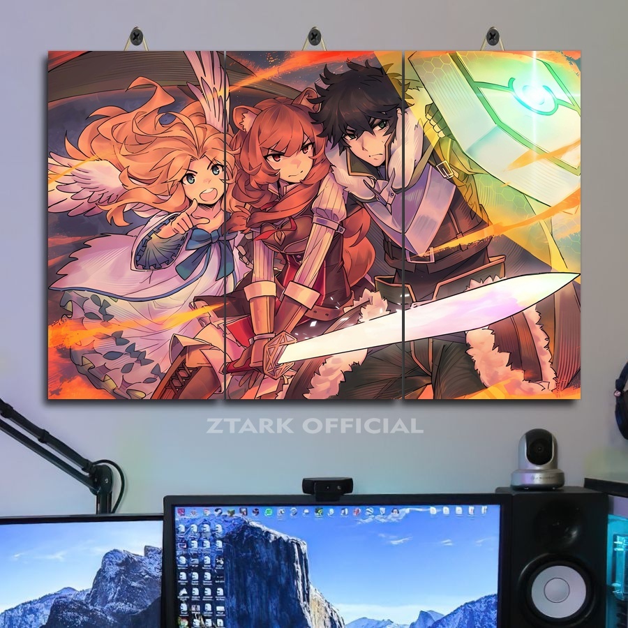 Anime Room Decoration Tate No Yuusha No Nariagari Wallpaper 45X30 Multi ...