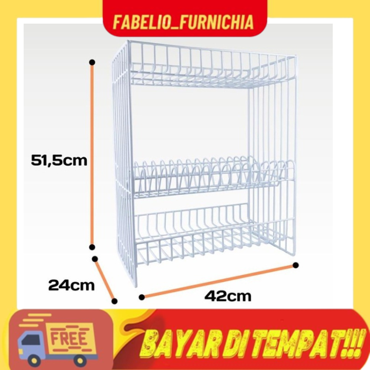 ( Rpk 03 ) PREMIUM IRON PLATE RACK - 3 STACKING IRON PLATE RACK ...