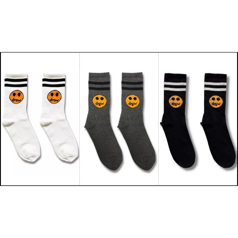 Drew Skate Oldschool Thick Oldschool Socks | Shopee Philippines