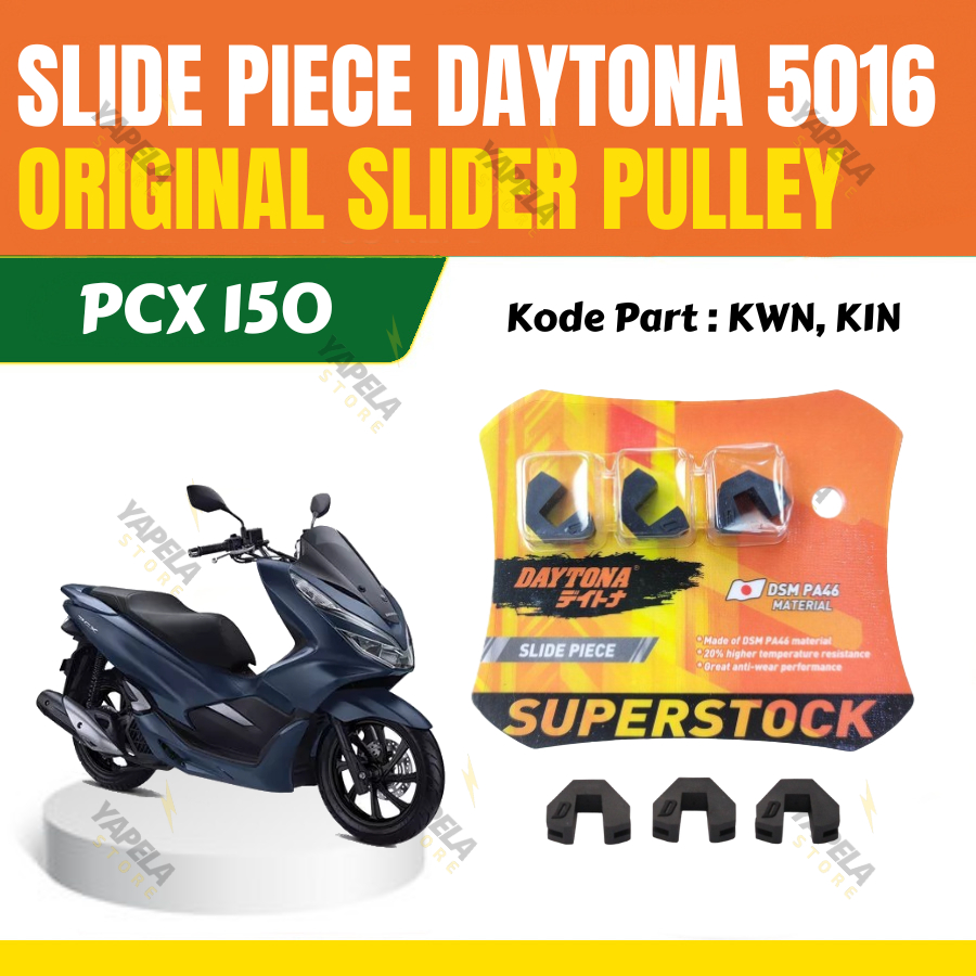Slider Piece PCX 150 1 Set Piece Slide Daytona Original Japan 5016 ...
