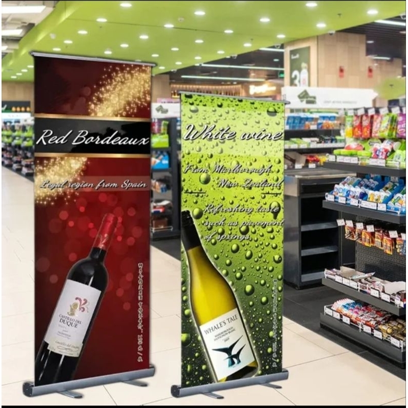 Roll Up Banner Stenlis Foot Stand 60x160 | Shopee Philippines