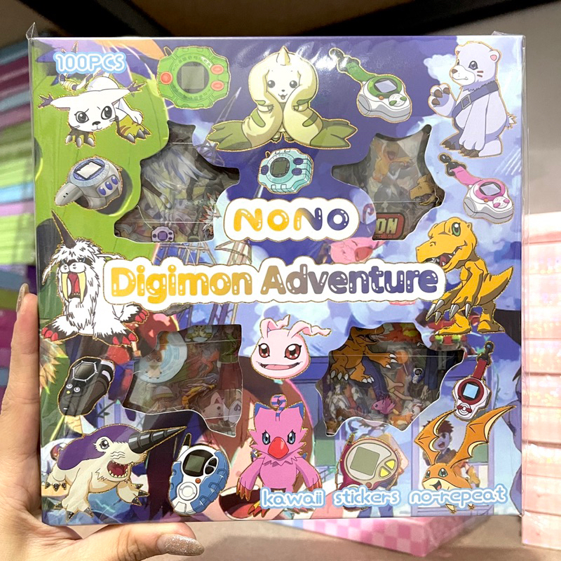 [PSS] Nono DIGIMON ADVENTURE Sticker Contains 100 Sheets | Viral ...
