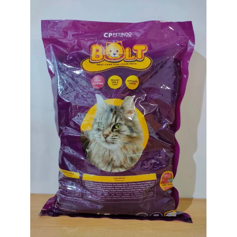 Bolt Fish cat food 800gr Bundling 5 pcs | Shopee Philippines