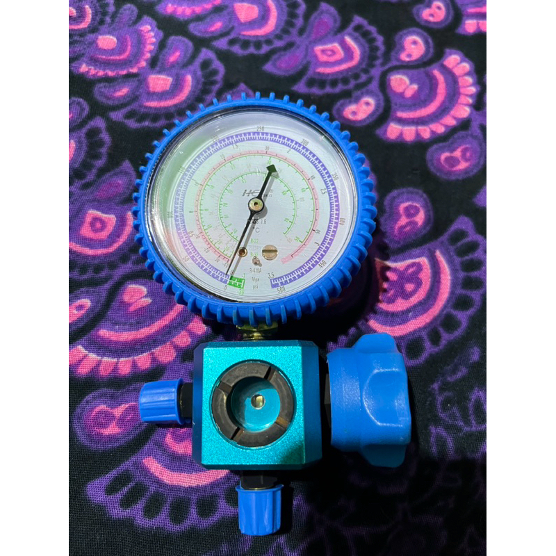 Testing manifold single R22/R32 single AC freon filler | Shopee Philippines