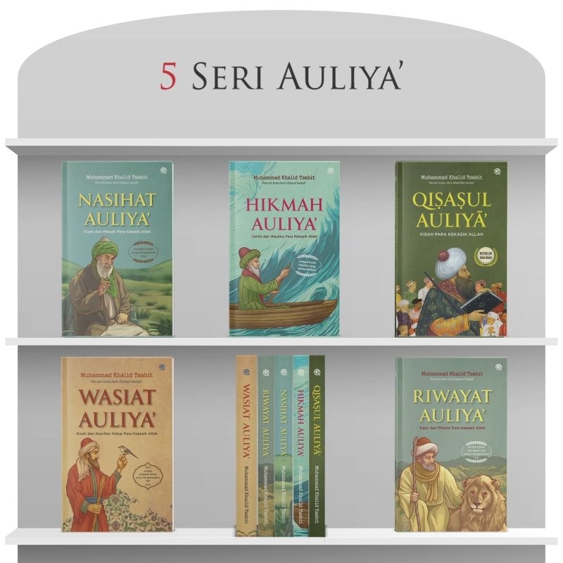 Auliya Series Package - 5 Book Titles (ORI 100%) | Shopee Philippines