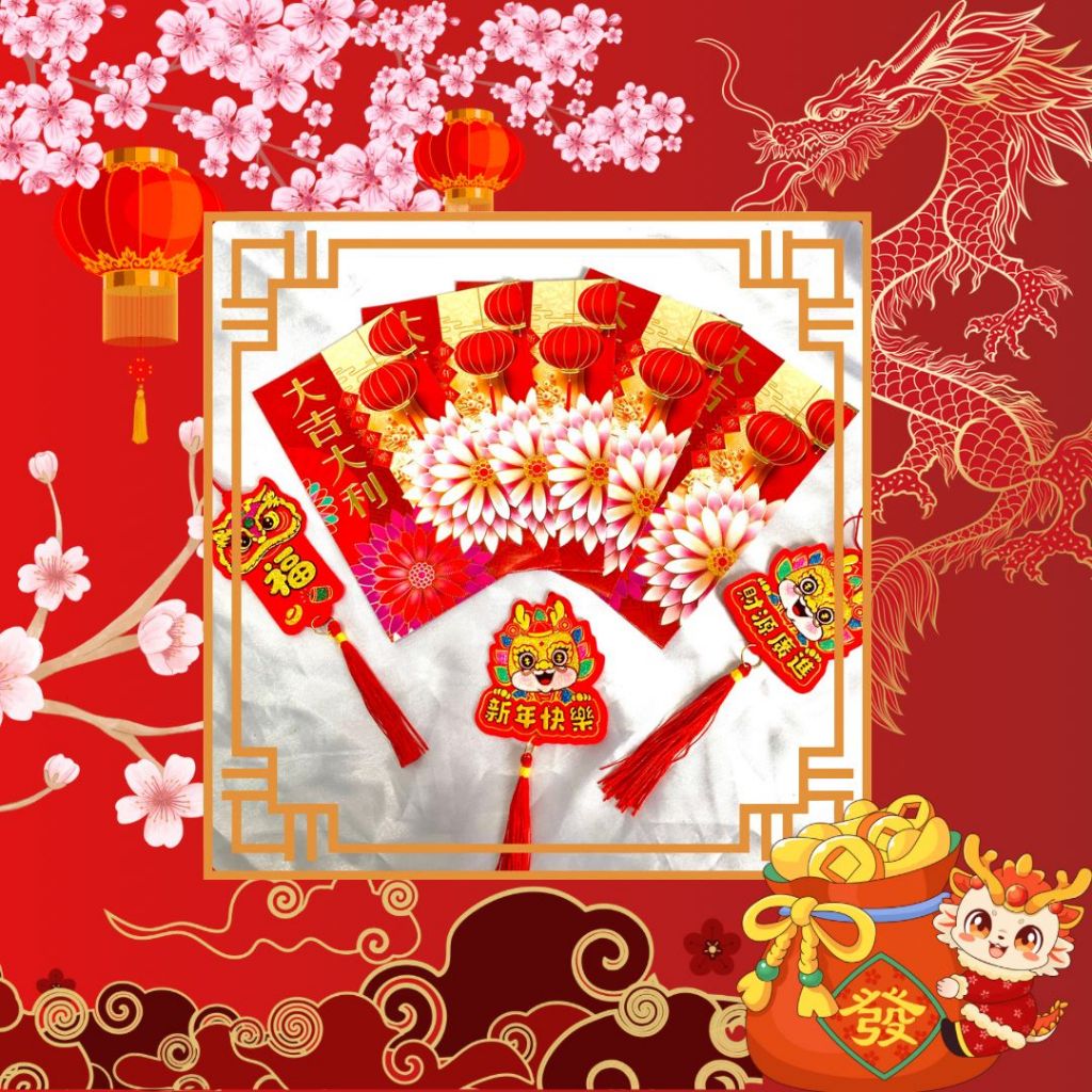 Chinese New Year angpau - Chinese Angpao - angpau - Unit angpau ...