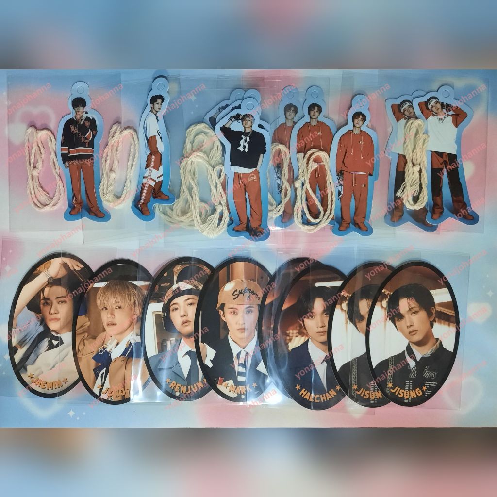 Sticker Ornament Album ISTJ QR ver NCT Dream Mark Renjun Jeno Jaemin ...