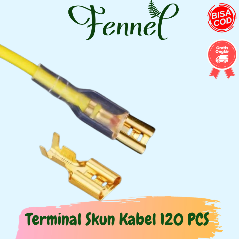 120 PCS SC7 Female Connector Cable Skun Terminal | Shopee Philippines