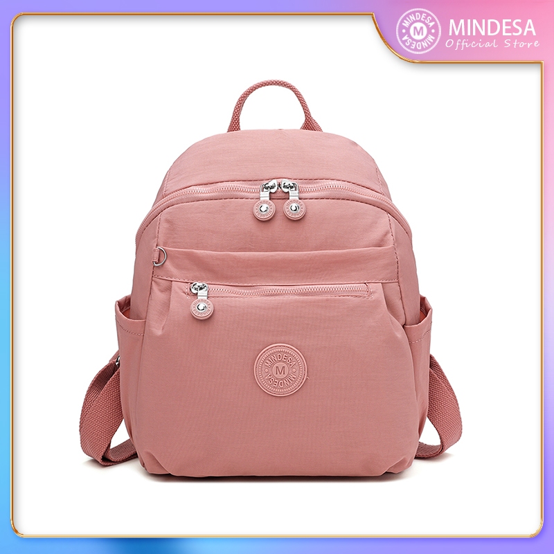 Mindesa 8709 Laptop Bag Women's Backpack Korean Teenage Backpack Daily ...